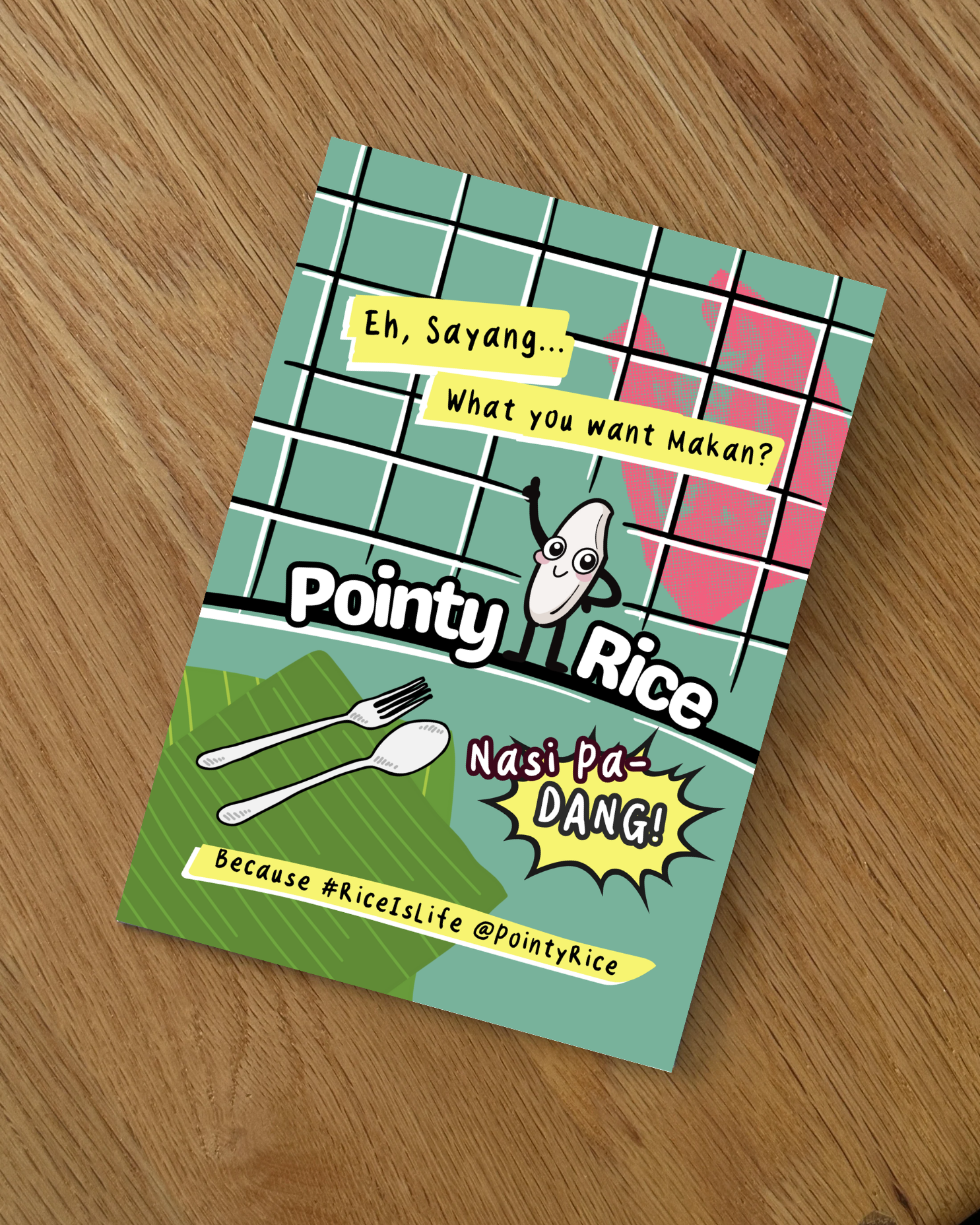 Nasi Padang Sticker Pack – Pointy Rice